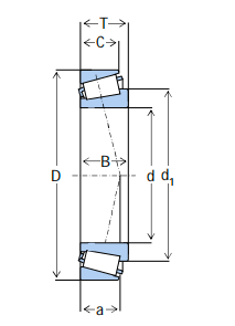 Wholesale Single Row Tapered Roller Bearings 30220 30222 30224 30226 ...